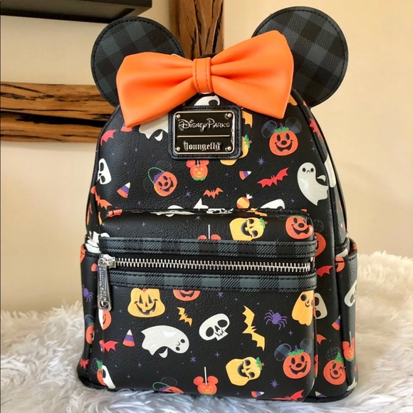 Loungefly | Bags | Loungefly Disney Halloween Mickey And Minnie Ears ...